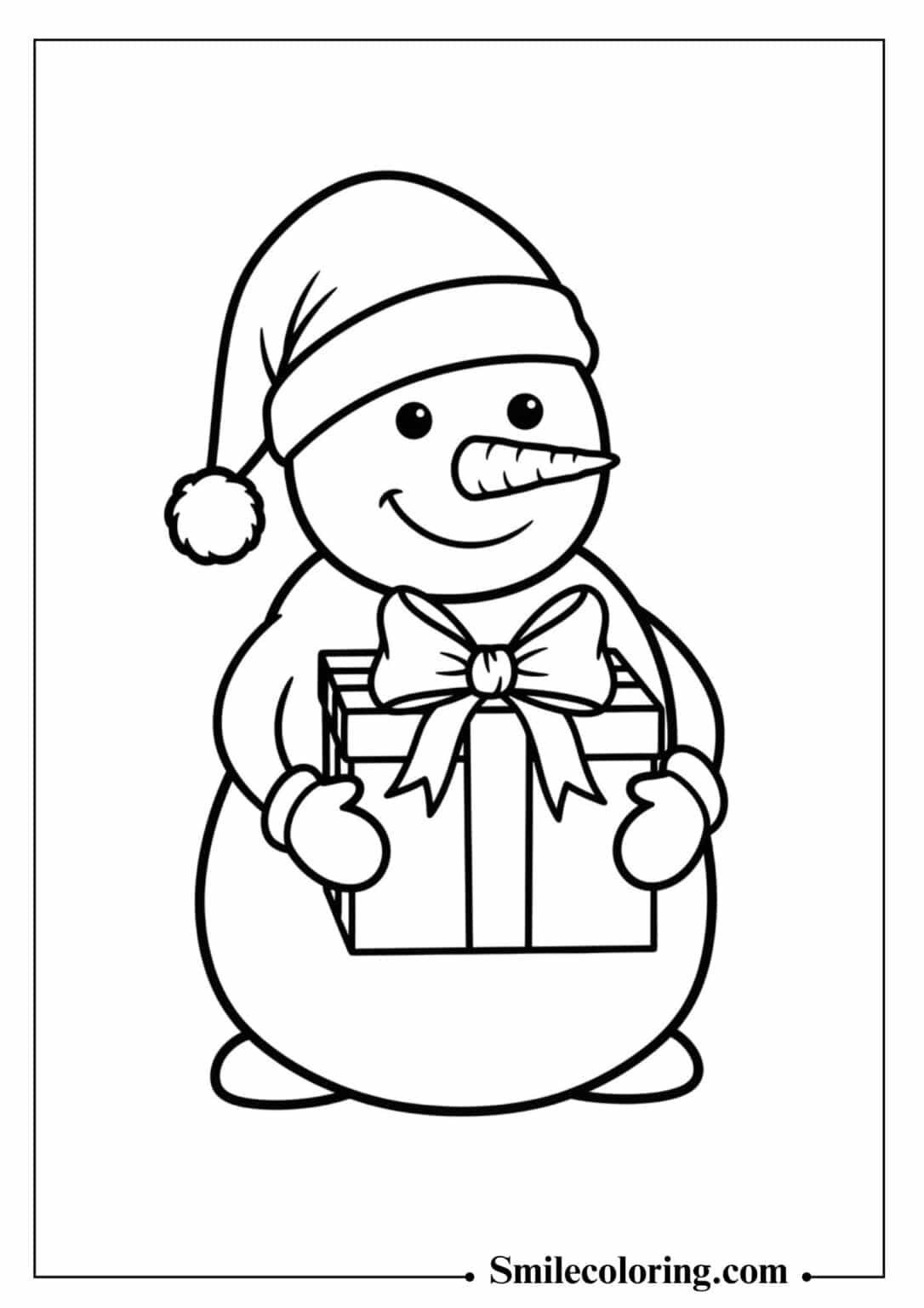 50+ Free Printable Snowman Coloring Pages! - Smile Coloring