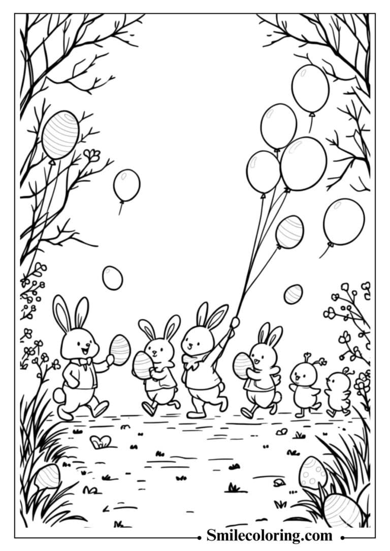 100+ Free Easter Coloring pages for Kids & Adults